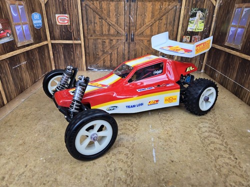 Vintage 1/10 Scale Team Losi JRX2 Competition RC Racing Buggy (1988 OG ...