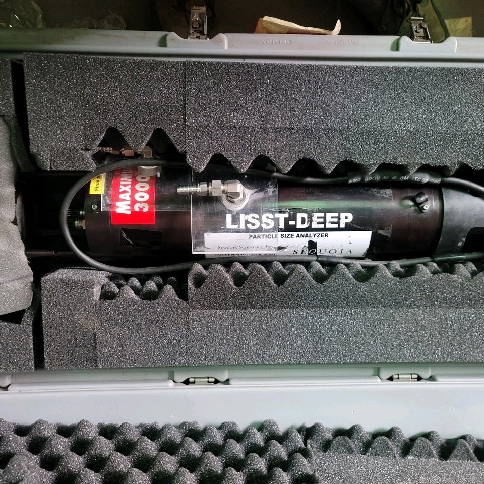 LISST-DEEP SUBMERSIBLE PARTICLE SIZE ANALYZER By Sequoia | eBay