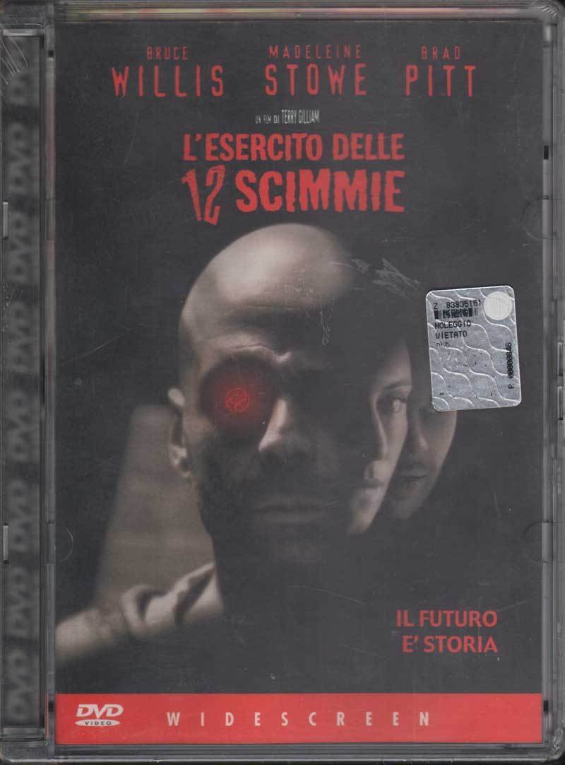 L' Esercito Delle 12 Scimmie DVD Crystal Box Bruce Willis Brad Pitt ...