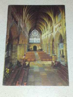 Exeter Cathedral #1 postcard | eBay UK