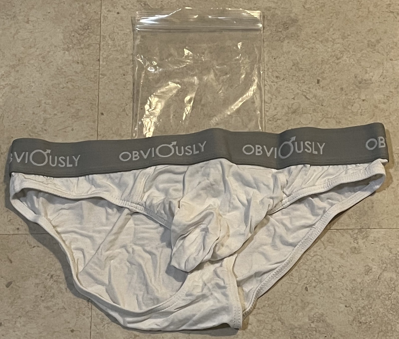 Obviously Modal Lycra Lowrise Brief - XLarge, white | eBay