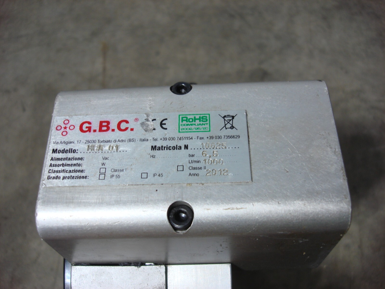 GBC MCA1 4" Pneumatic Clamshell Split Pipe Cold Cutting Beveling ...