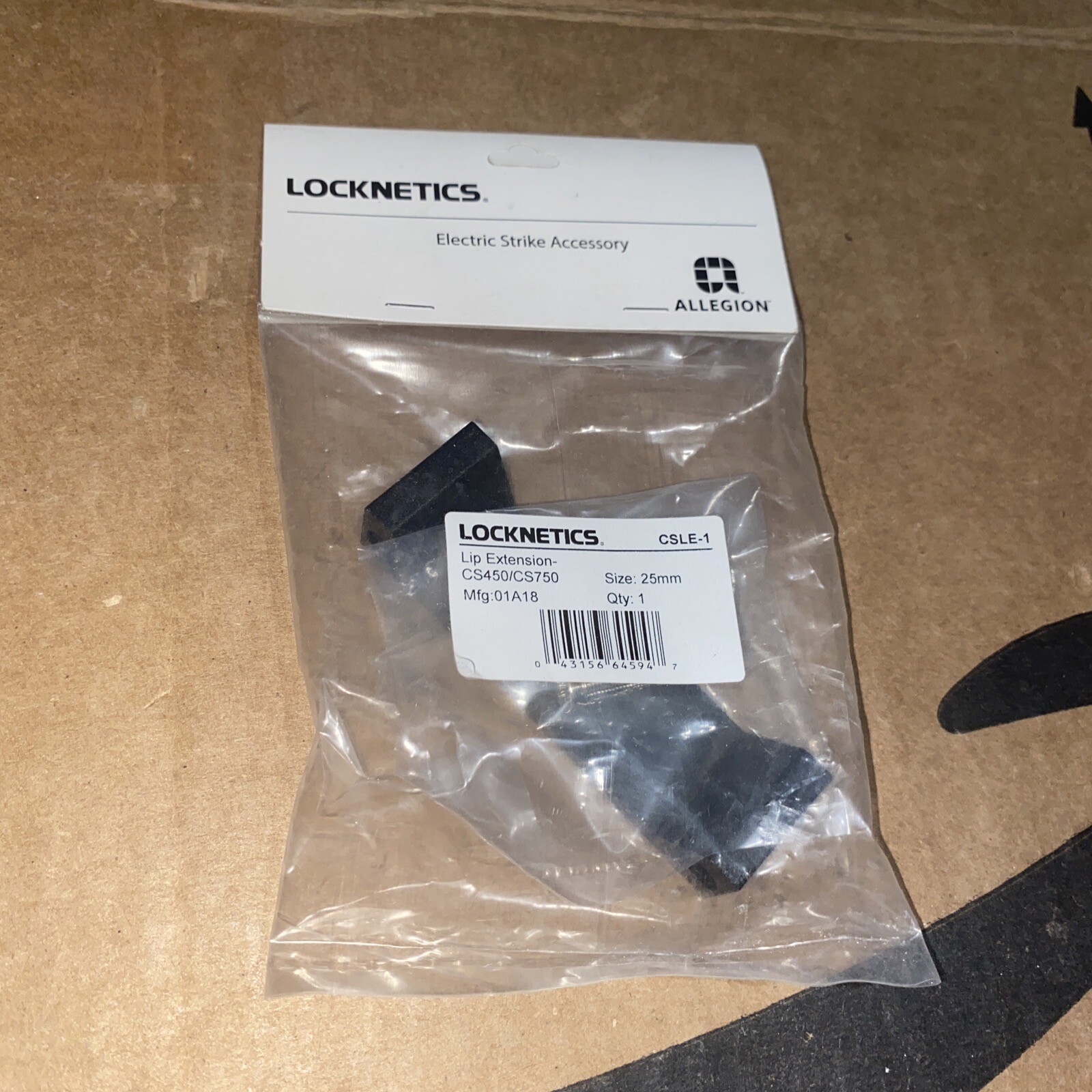 Brand New-Locknetics CSLE-1 CS Series Lip Extension-1" | eBay