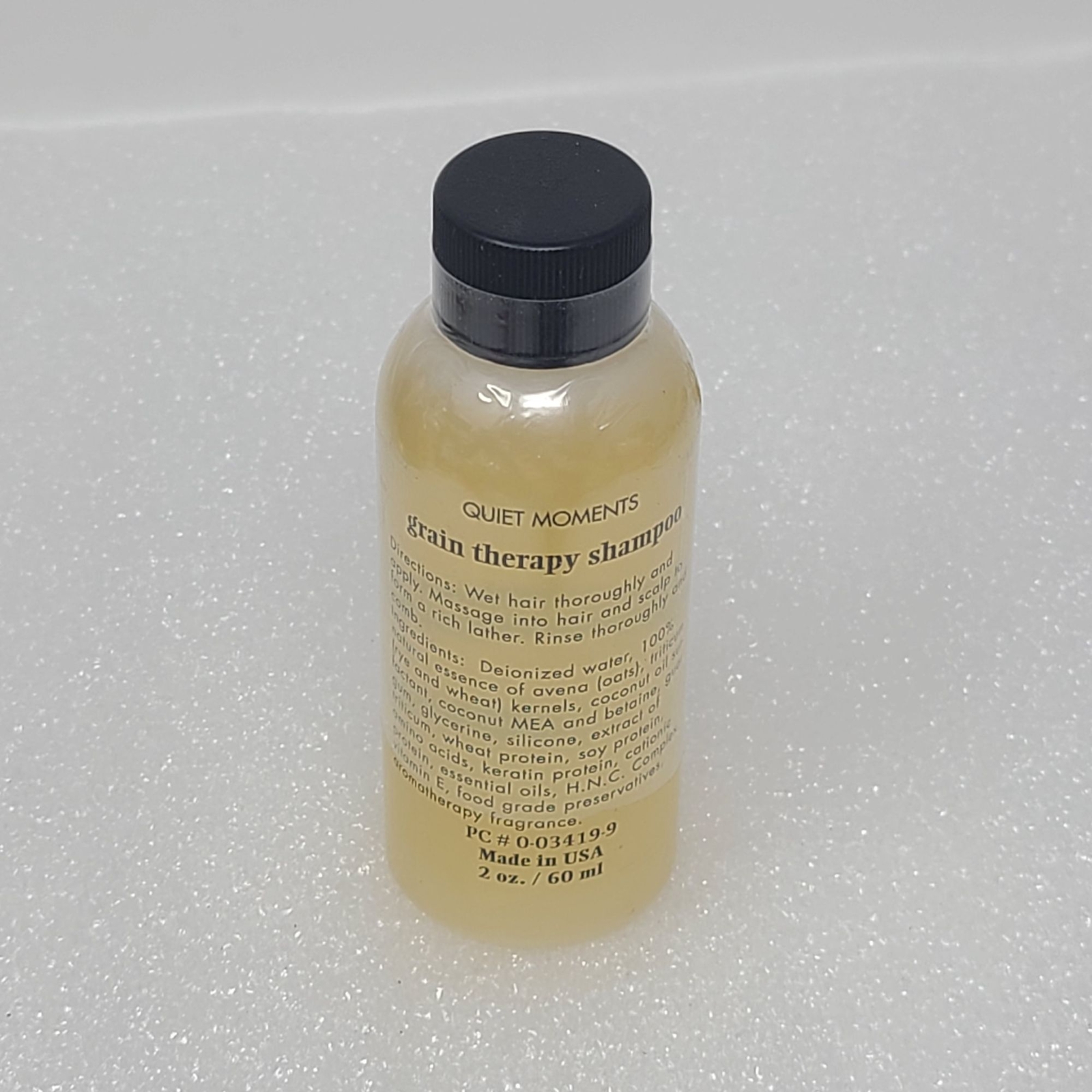 Quiet Moments Grain Therapy Shampoo 2 oz Travel Size | eBay