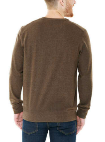 Boston Traders Men's CrewNeck Pullover Sweater (COFFEE BEAN, Size ...