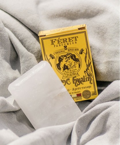 Feret Parfumeur Bloc Hyalin, 100% Natural Alum Stone, Made in France ...