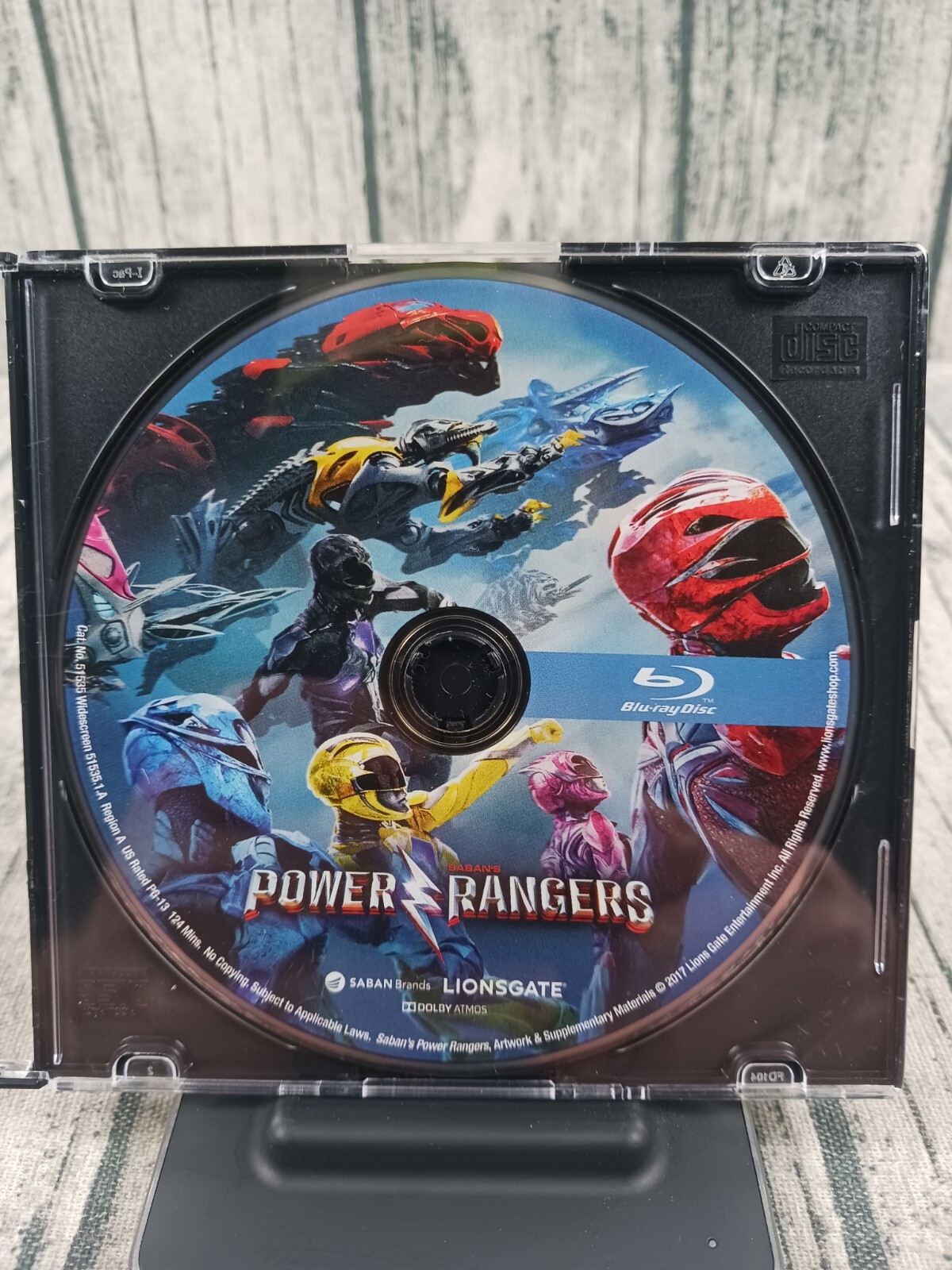 Power Rangers (Blu-ray, 2017, Widescreen) Pre-Owned, Good Condition ...