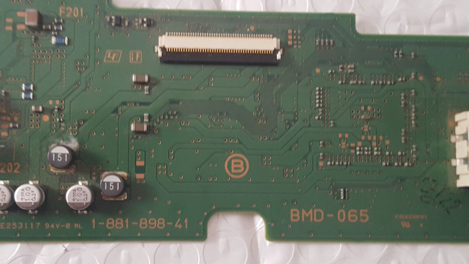 Sony PlayStation 3 PS3 Slim Motherboard SUR-001 with BMD-065 CECH2101A ...