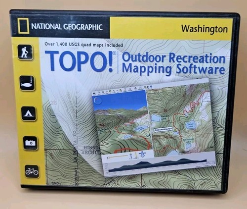 National Geographic Topo! Outdoor Recreation Mapping Software ...