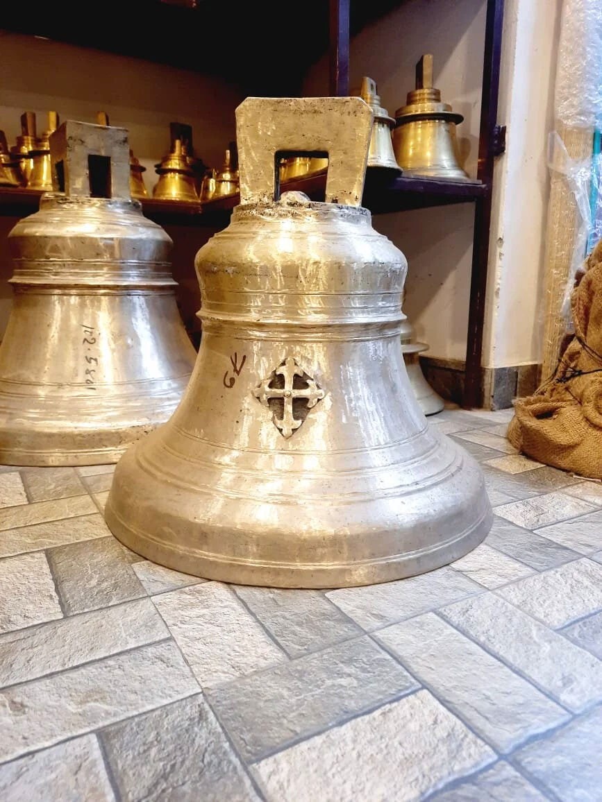 Original Handmade Church Bell, Temple Bell, Hanging Bell,Traditional ...