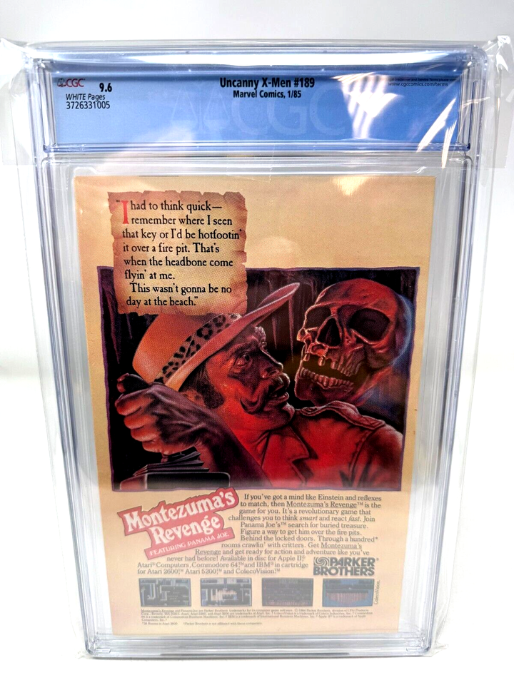 Marvel Comics 1985 Uncanny X-Men #189 CGC 9.6 Magma Shaw Appearance (H ...