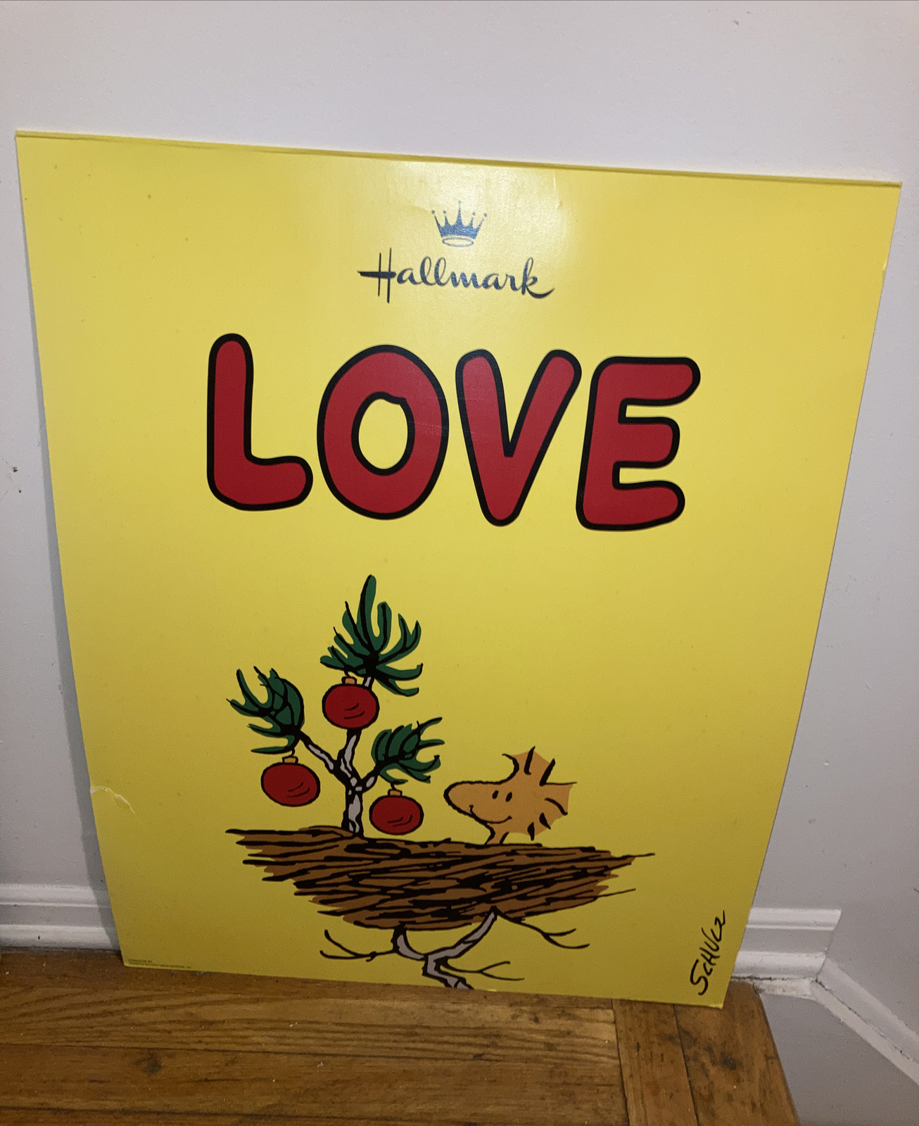 Rare Vintage Peanuts Schulz Store Display Window Adve… - Gem