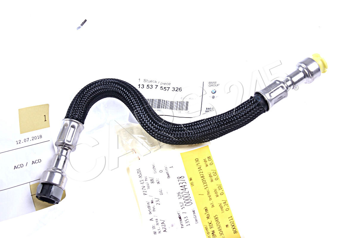 Genuine Fuel Hose BMW Alpina Hybrid 7L B7 B7L B7LX B7X F01 F02 F03 ...