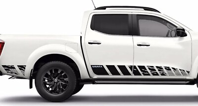 Fits Nissan NP300 NAVARA 2016 - 22 N-Guard style decal graphics in ...