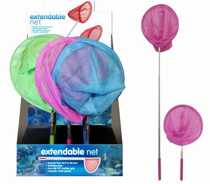 Childrens Kids Extendable Fishing Net Telescopic Sea Fishing Bug ...