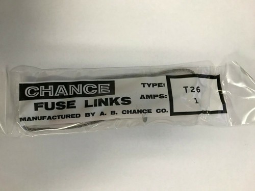 AB Chance M1T26 Fuse Link Type T26 1A Ampere | eBay
