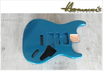 Strat/ ST 2 Piece Alder Body, HSH Routing, Finish High Gloss Sparkle ...