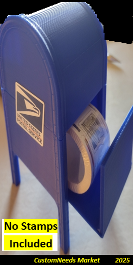 Postage/Stamp Dispenser Unique Replica Letter Drop Off Box ONLY (50% ...