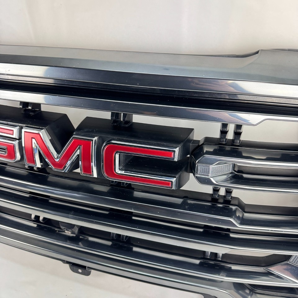 OEM 2020 2021 2022 GMC Sierra 1500 AT4 Front Grille Nightrider Chrome ...
