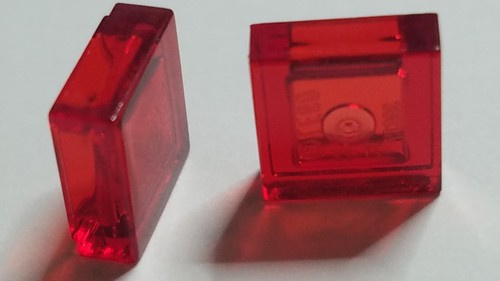 LEGO Tile 1x1 TRANSPARENT RED - You Get 480 | eBay