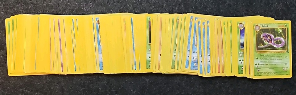 Pokémon Lot 640+ vintage Cards common, uncommon Jungle, Fossil, Base ...
