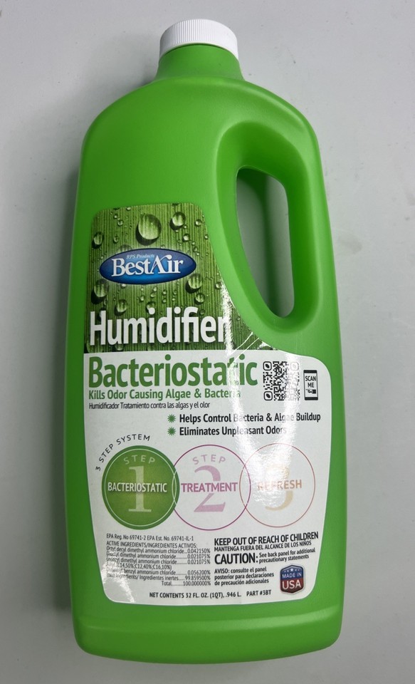 BestAir 3BT-PDQ-6 Original BT Humidifier Bacteriostatic Water Treatment ...