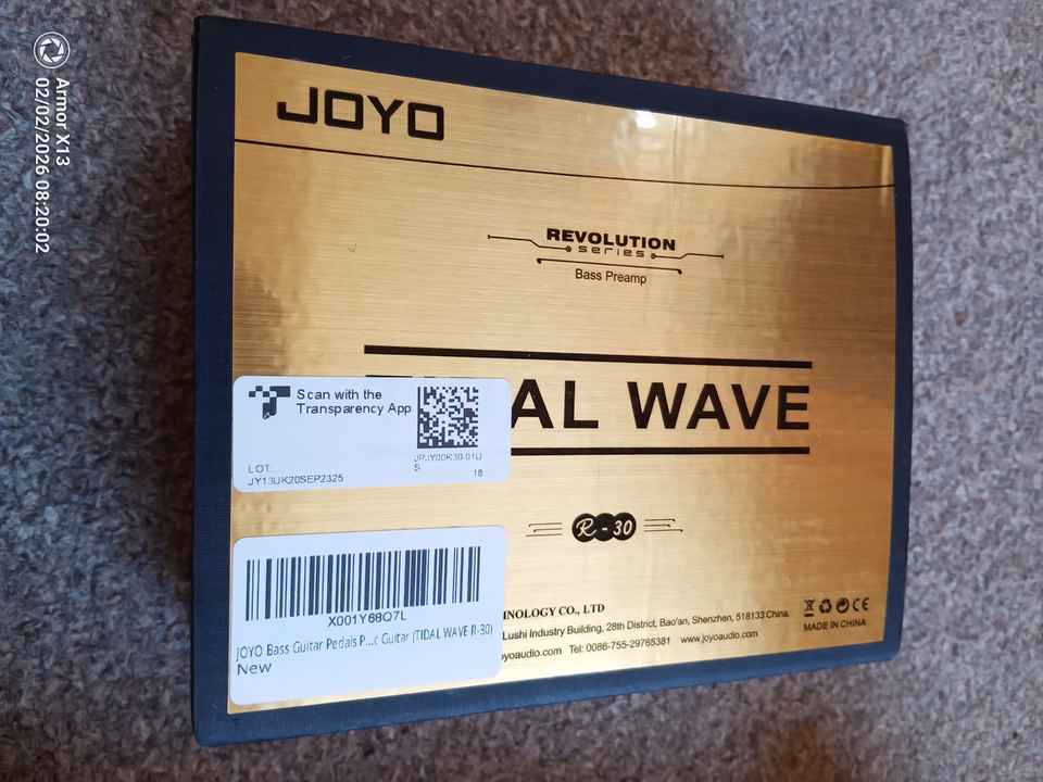 Joyo Tidal Wave Bass Guitar Preamp DI | eBay UK