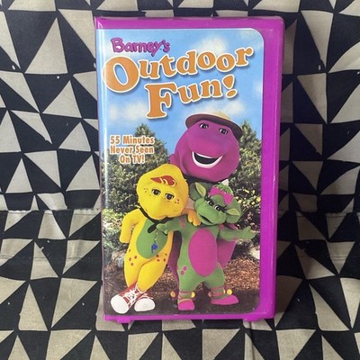 Barney’s Outdoor Fun (VHS, 2003) Never Seen On TV 55 Min, Barney ...