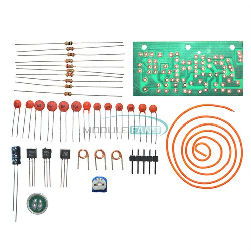 DC 1.5V-9V FM Wireless Microphone DIY Electronic Learning Kits 80MHz ...