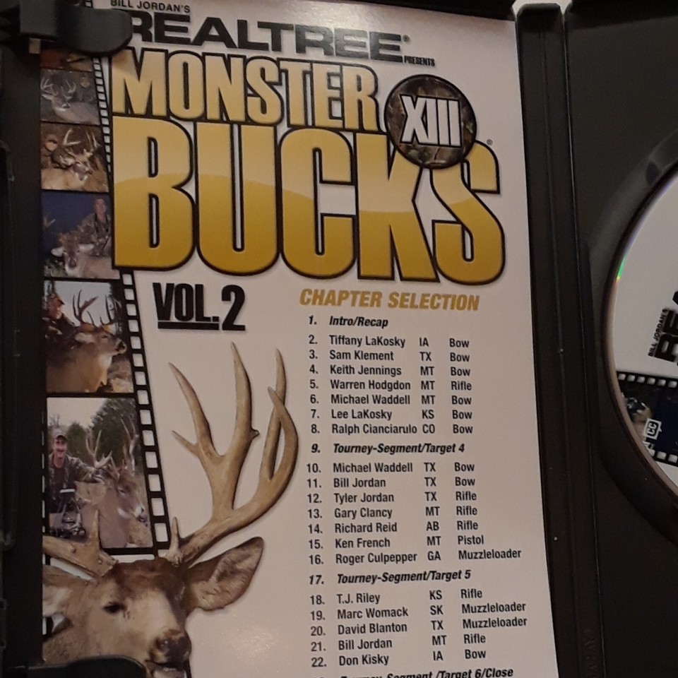 Realtree Monster Bucks XIII Vol.2 / DVD - 19 Thrilling Hunts | eBay