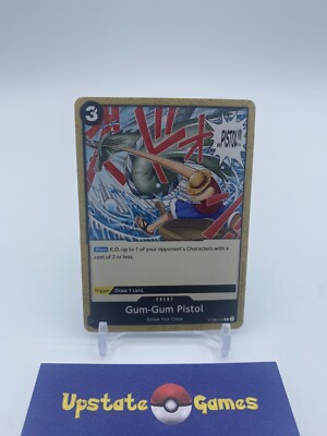 Gum-Gum Pistol - ST08-015 - NM - One Piece TCG English | eBay