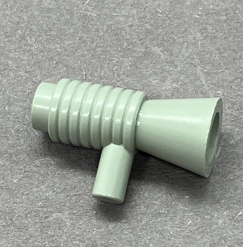LEGO 4349 Minifig, Utensil Loudhailer Megaphone, (1pc) Old Light Gray ...