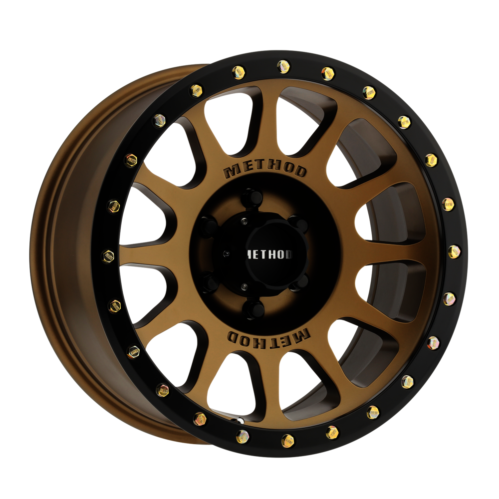 Method Race Wheels MR305 NV 10x20 Method Bronze - Black Street Loc Rim ...