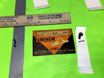 Shims, 0.006 inch. Item: 24725 | eBay