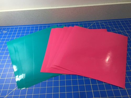 Oracal 651 Cricut Adhesive Vinyl, 10 12x12 Sheets, 5 Hot Pink, 5 ...