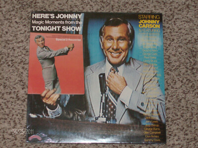 Johnny Carson Magic Moments From Tonight Show NEW/RARE Collectors 2 LP ...