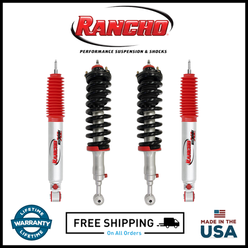 Rancho quickLIFT Leveling Struts & Shocks For 07-20 Toyota Tundra 4WD 2 ...