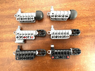 2x LEGO Black Grey Projectile Launcher Cannon Flat Bottom 57029 4499435 ...