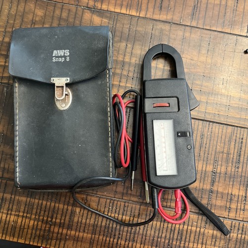 AWS Model SPR-300 Plus Analog Snap Around Volt-Ohm-Amp Meter clamp ...