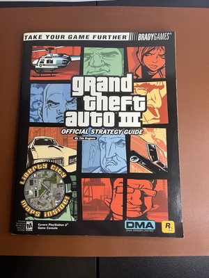 BRADYGAMES Grand Theft Auto 3 GTA Strategy Guide Missing Map | eBay
