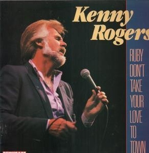 Kenny Rogers Ruby Don't Take Your Love To Town LP vinyl UK Showcase 1985 sleeve | eBay