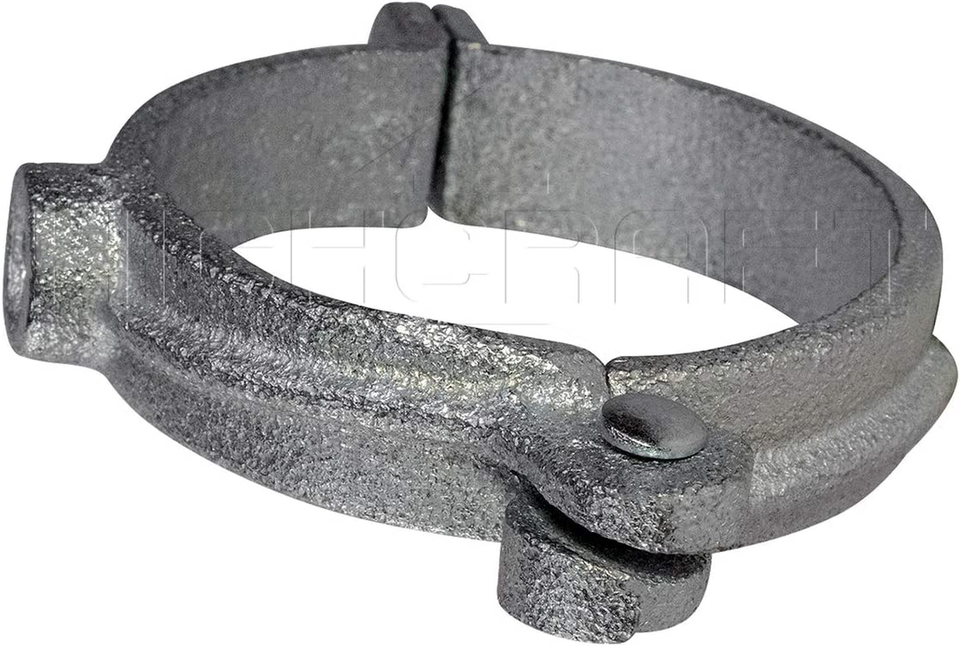 HINGG-34-10 Industrial Decor Hinged Split Ring Pipe Hanger 3/4 In. Ga ...