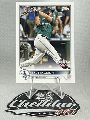 2022 Topps Opening Day Baseball - Cal Raleigh #124 Seattle Mariners (RC ...