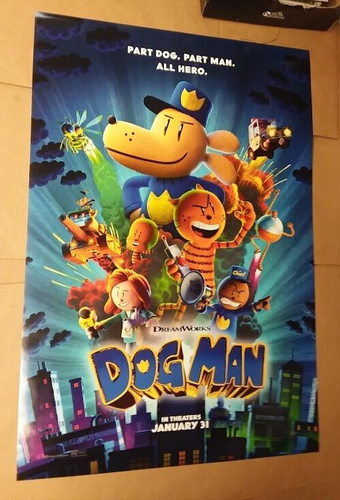 Dogman Dog Man - original D/S Advance movie poster 27x40 Pete Davidson ...