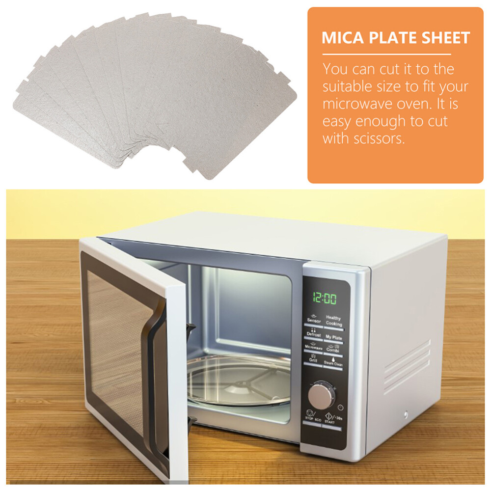 6 Pcs Microwave Oven Repairing Part Mica Flakes Microwaves Ovens Micro ...