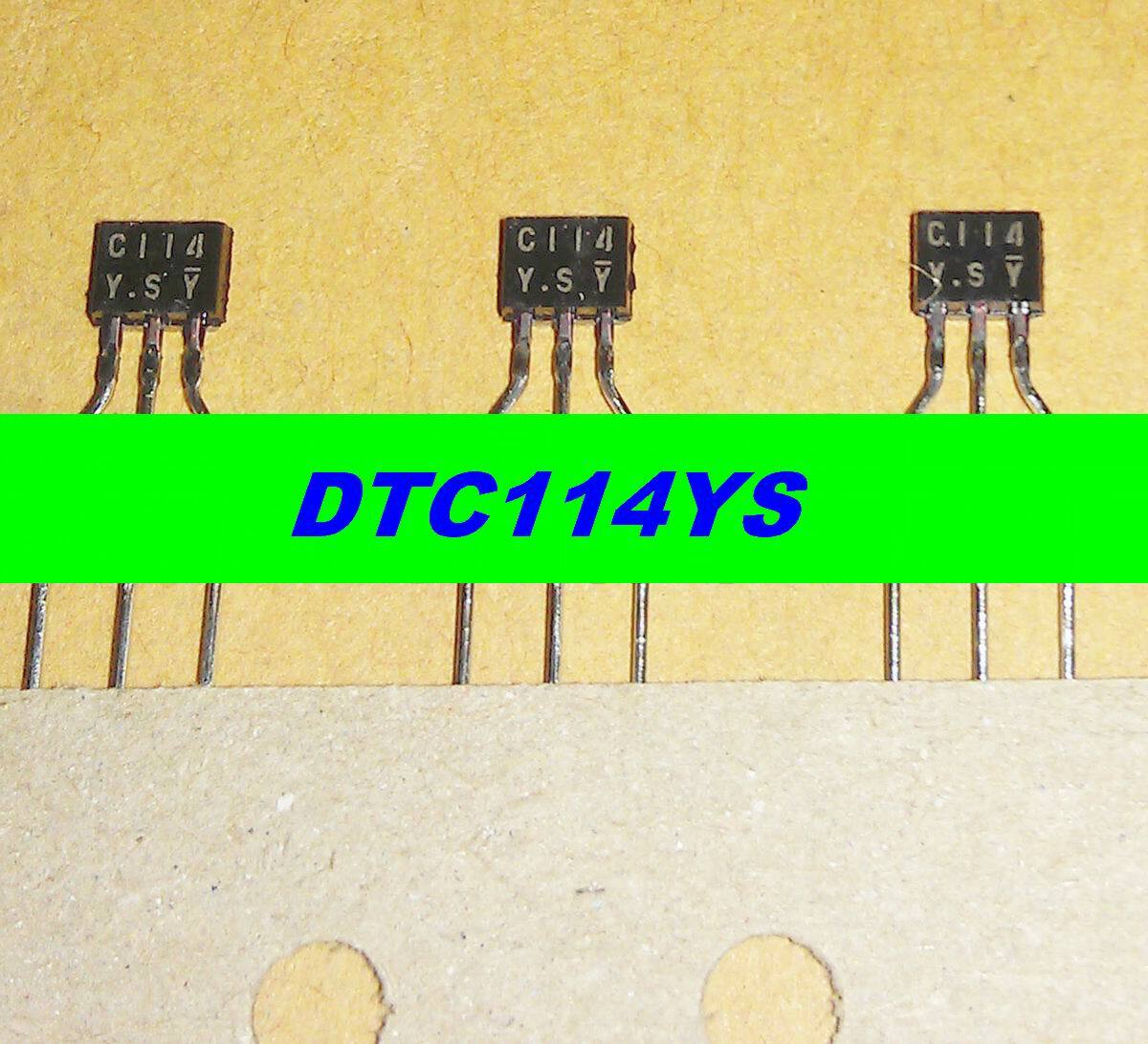 50pcs DTC114YS C114 Transistor TO-92S ROMA CC | eBay