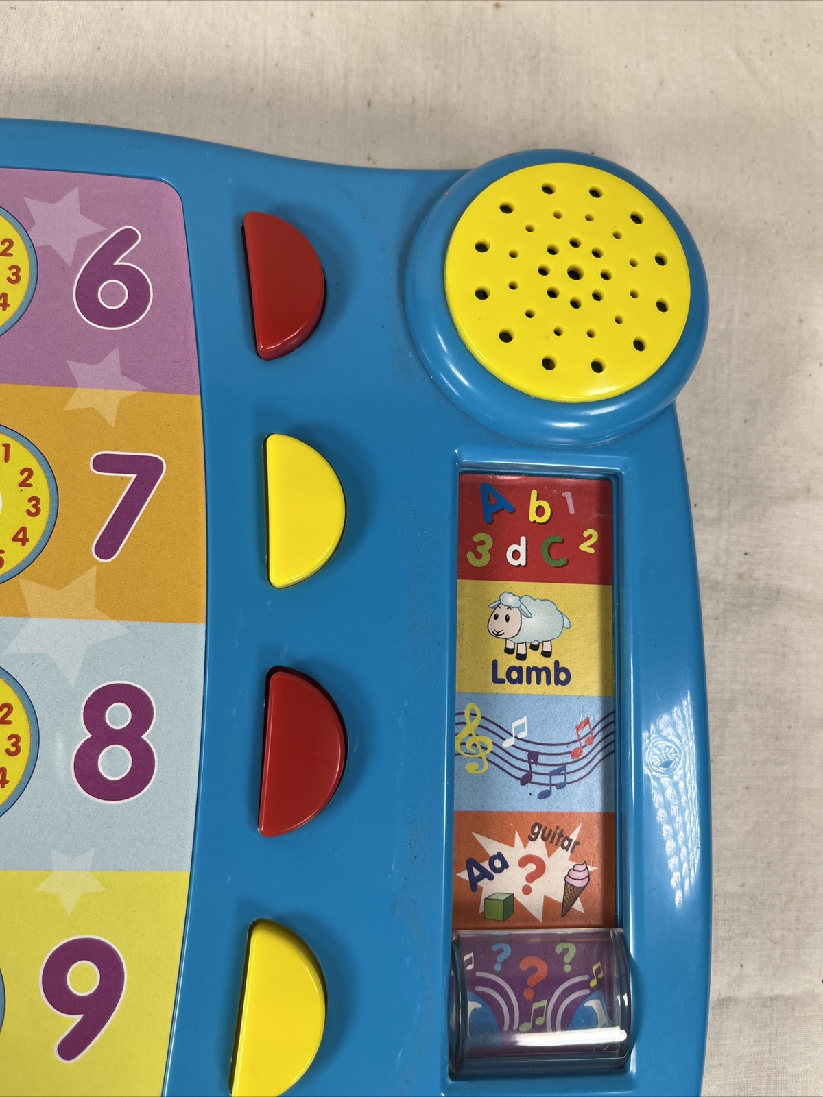 2009 Talking Activity Book 8 Pages of Letters Numbers Animals & More ...