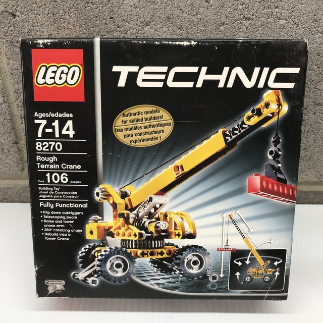LEGO TECHNIC: Rough Terrain Crane (8270) for sale online | eBay