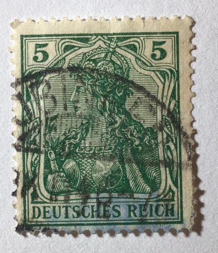 Ww1 German Stamp