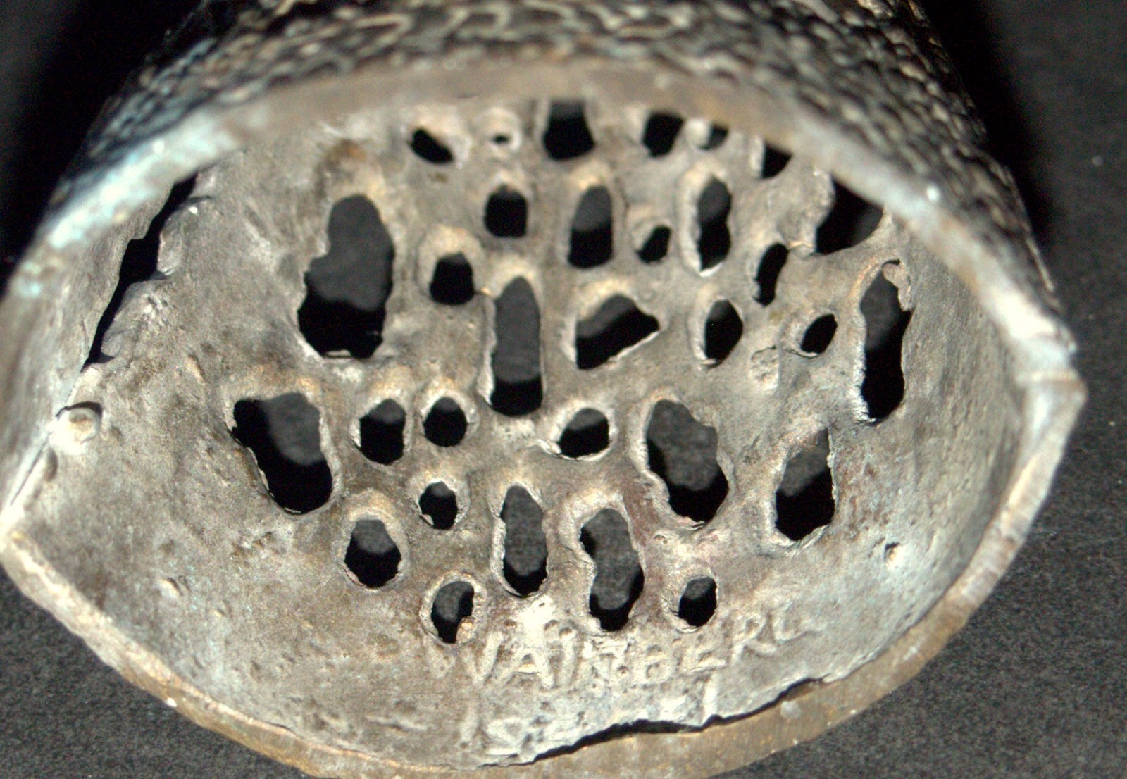 Judaica Vintage Shabbat Candlestick Candle Holder 1973 Israel Wainberg ...